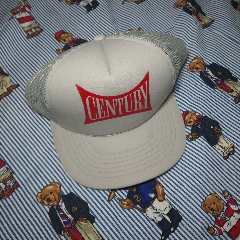Vintage Century Mesh Trucker Snapback Hat Cap Foam - Gem
